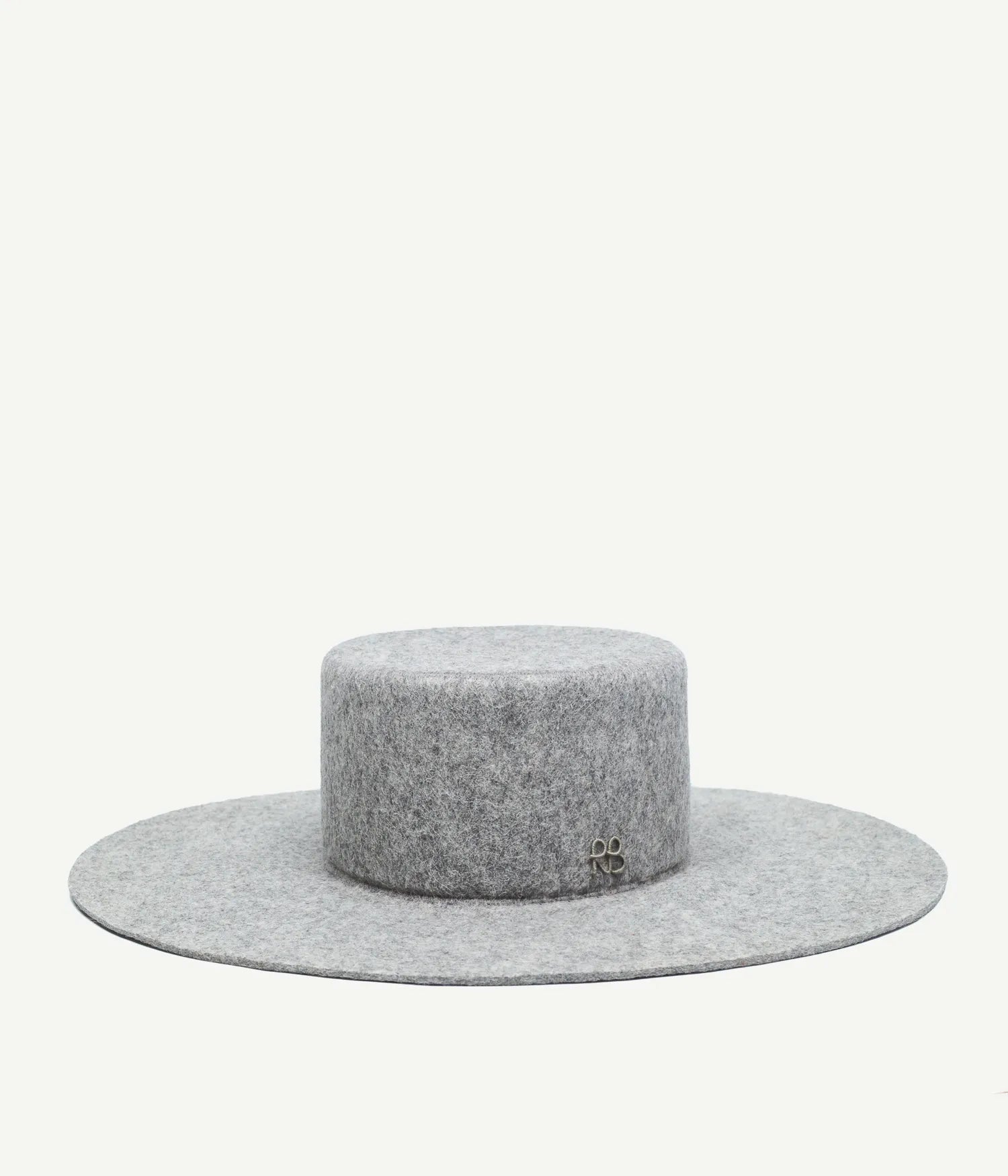 Logo-Embellished Wide-Brimmed Canotier Hat • Ruslan Baginskiy Hats ...
